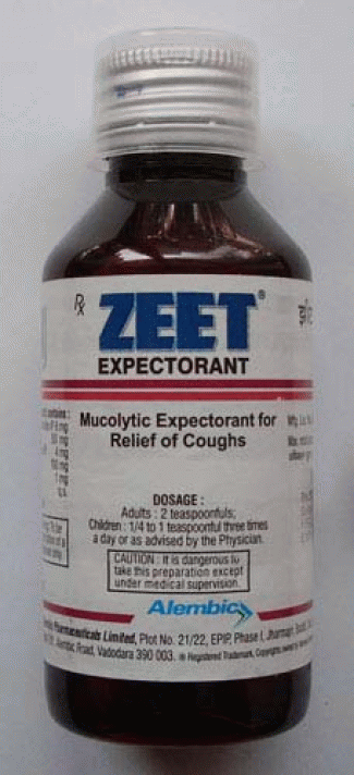 ZEET EXPECTORANT